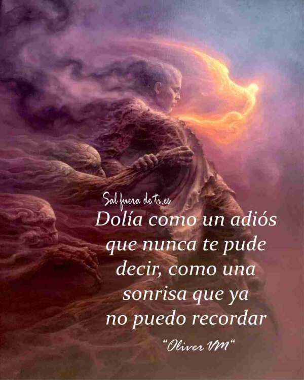 Dolía como un adiós que nunca pude decir - Salfueradeti.es